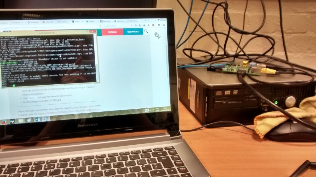 Mavproxy On A Raspberry Pi Vic Harkness